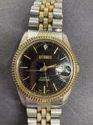 Men's Two Tone Gitano Wrist Watch, not running - Hash Auctions