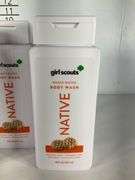 Set of 3 Native Girl Scouts Peanut Butter Body Wash Bottles, 18 fl. oz ...