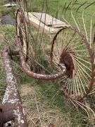 4-wheel Hay Rake. 3-point Hitch type. - Hash Auctions