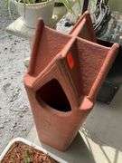 Terracotta Architectural Chimney Pot with Gothic Design - Hash Auctions