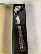 Boxed Pewter Knife with Decorative Handle by Metzke Inc. - Hash Auctions