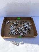 Lot of Metal Swivel Snap Hooks with Spring-Loaded Clips - Hash Auctions