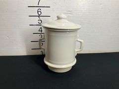 White Porcelain French Drip Coffee Pot with Drip Filter by Hoan, Made ...