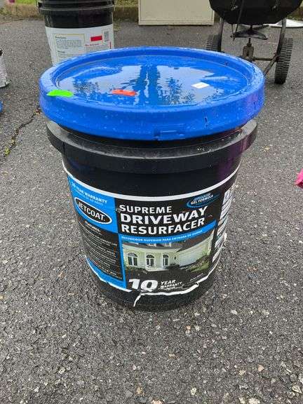 Supreme Driveway Resurfacer, 10-Year Warranty, Full Container - Hash ...