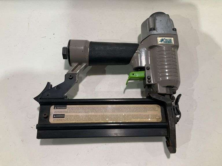 Blue Hawk Pneumatic Brad Nailer - Hash Auctions
