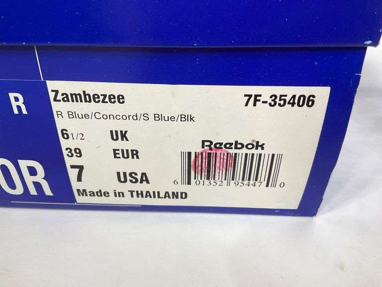 Reebok Zambezee Sandals in Blue and Black with Original Box - Hash Auctions