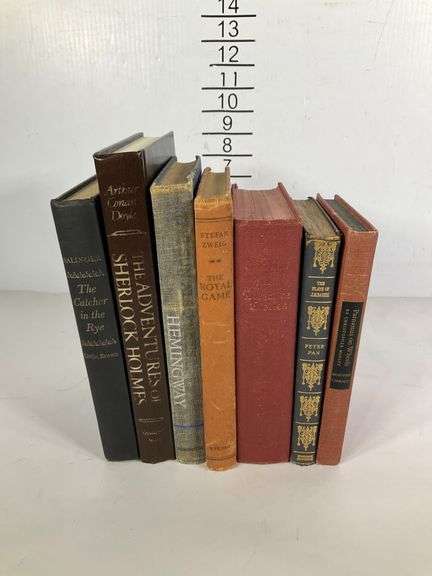 Collection of Seven Literary Classics Hardcover Books, Various Authors ...