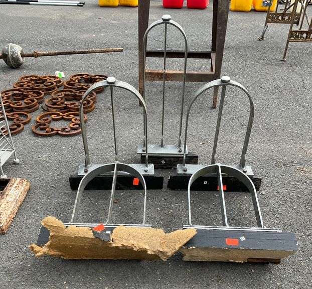 Set of Metal and Wooden Arch Designs, 15 and 21”H, 6 and 9”W - Hash ...