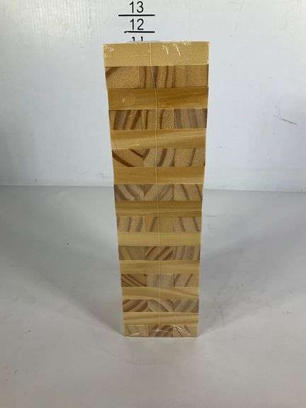 Stack of Rectangular Wood Blocks Wrapped in Plastic - Hash Auctions