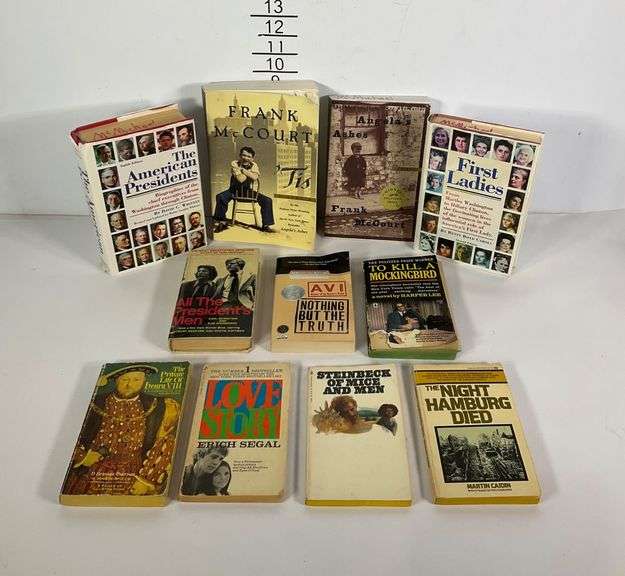 Collection of 11 Various Paperback and Hardcover Books by Multiple ...