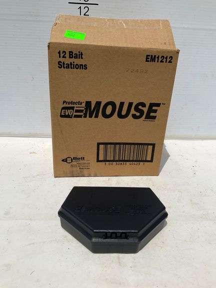 12 Protecta EVO MOUSE Tamper-Resistant Bait Stations by Bell ...