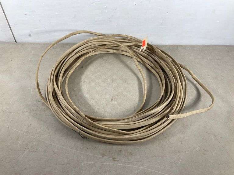 Coiled Flat Electrical Wire with Exposed Ends - Hash Auctions