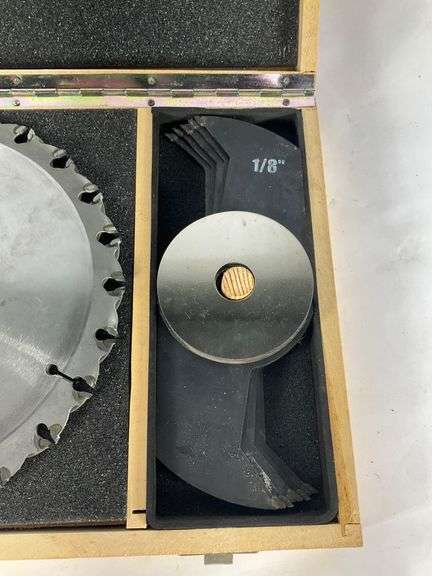 Pro-Tech 8-Inch Dado Blade Set in Case - Hash Auctions