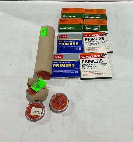 Rifle and Muzzleloader Primers, Including CCI, Remington, Winchester ...