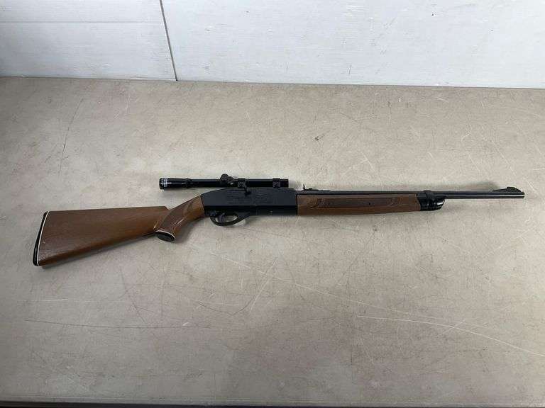 Crosman Model 766 Air Rifle with Bushnell 4x15mm Scope, .177 Caliber ...