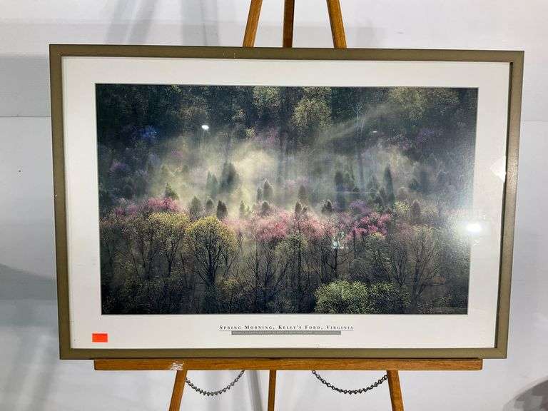 Framed Print ‘Spring Morning, Kelly’s Ford, Virginia’ with Quote - Hash ...