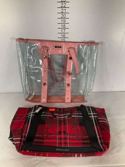 Victoria’s Secret Tote Bag and Versace Parfum Clear Bag - Hash Auctions