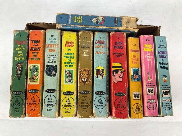 Collection of 11 Whitman ‘Big Little Books,’ Various Titles, Circa ...