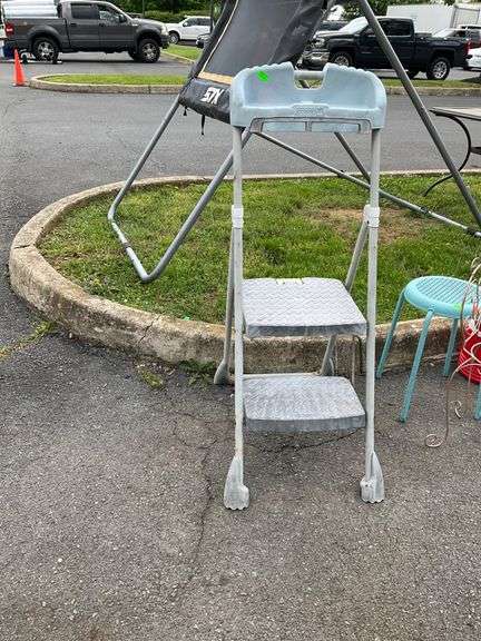 Cosco Two-Step Ladder with 22-inch Top Step Height - Hash Auctions