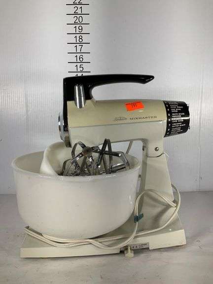 Sunbeam Mixmaster Stand Mixer with Attachments and Bowls - Hash Auctions
