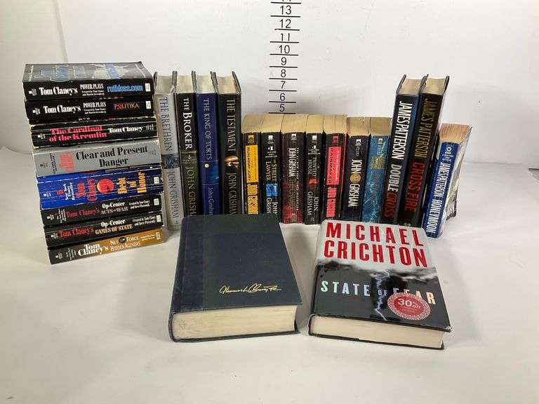 Collection of Hardcover and Paperback Books by Multiple Authors ...