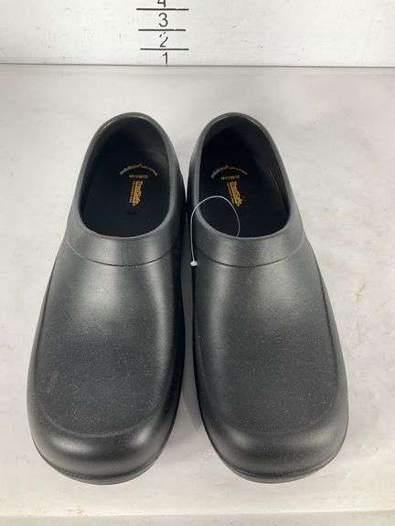 TredSafe EnduroPro Men’s Slip-Resistant Black Clogs, Size M11/W12 ...