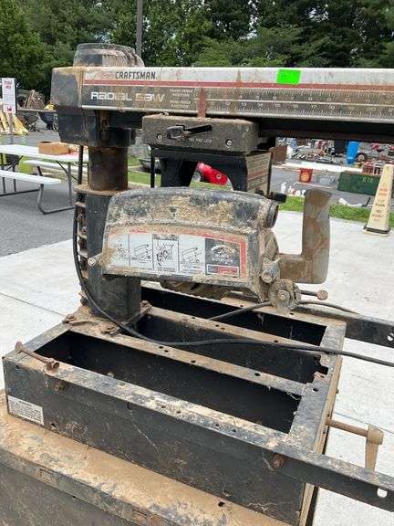 Sears Craftsman Radial Arm Saw, Model C48BC-102, Missing Key - Hash ...