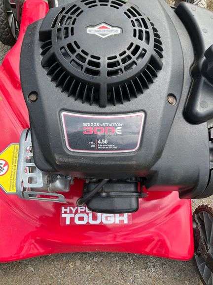 Hyper Tough Red Push Lawn Mower with Briggs & Stratton Engine - Hash ...