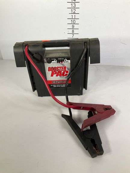 Booster PAC ES2500 12-Volt Jump Starter with 900 Peak Amps - Hash Auctions