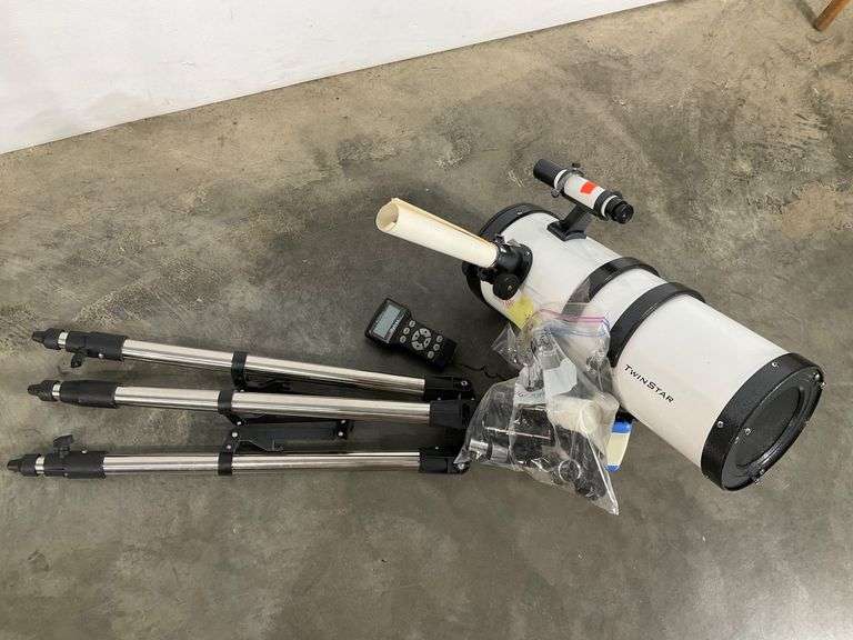 Twin Star Short Tube Newtonian Reflector Telescope with Tripod and ...