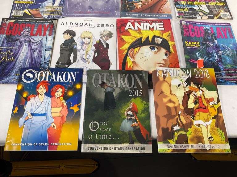 Collection of Anime Convention Programs and Magazines - Hash Auctions