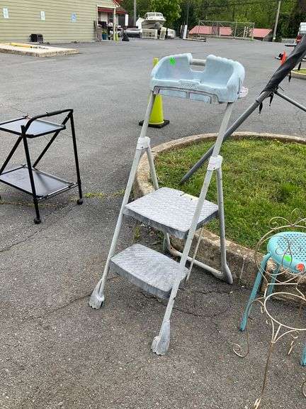 Cosco Two-Step Ladder with 22-inch Top Step Height - Hash Auctions