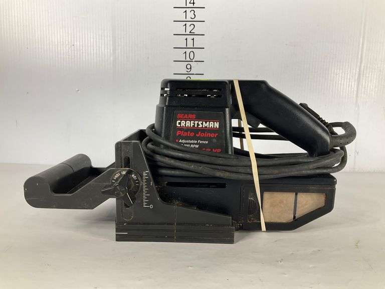 Sears Craftsman Plate Joiner With Adjustable Fence and 10,000 RPM Motor ...