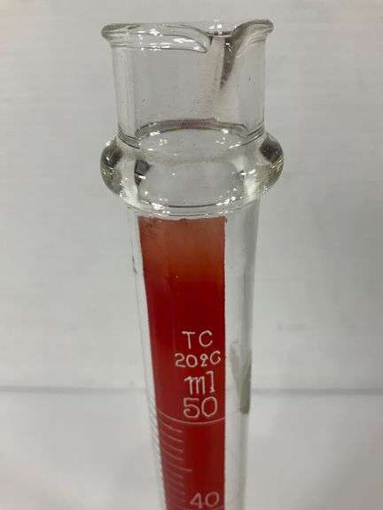 Pyrex Glass Graduated Cylinders with Hexagonal Bases, Set of Two - Hash ...