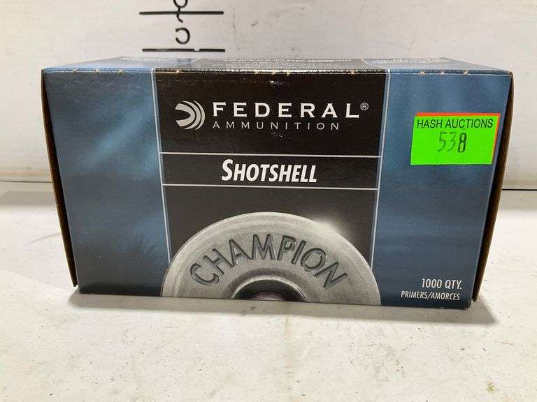 Federal Ammunition Champion Shotshell Primers No. 209A, Box of 1000 ...