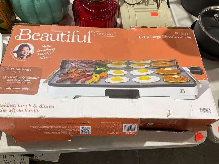 Beautiful Extra Large Electric Griddle with Nonstick Surface - Hash ...