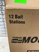 Protecta EVO Mouse Bait Stations, Box of 12 with Fasteners - Hash Auctions