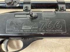 Crosman Model 766 Air Rifle with Bushnell 4x15mm Scope, .177 Caliber ...