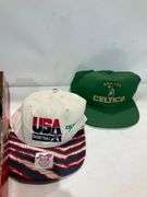 Assorted Collection of Six Branded Caps - Hash Auctions