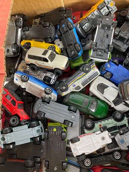Box Lot of Assorted Toy Cars - Hash Auctions