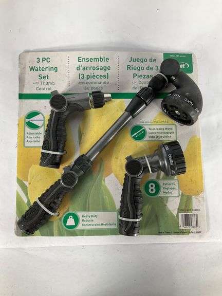 Orbit 3-Piece Watering Set With Thumb Control - Hash Auctions