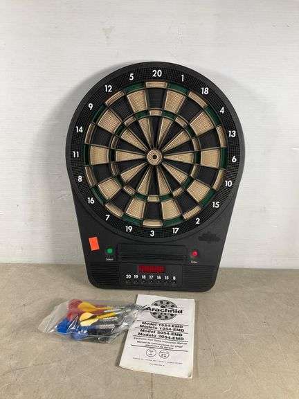 Arachnid English Mark Darts Electronic Dartboard Model 2054-EMD - Hash ...