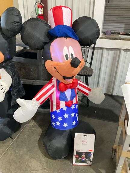 Disney Mickey Mouse Patriotic Airblown Inflatable - Hash Auctions