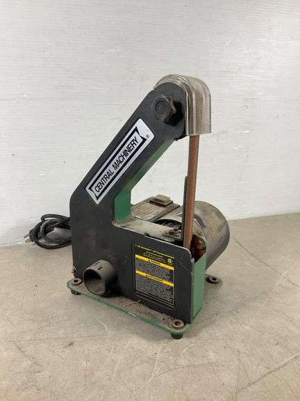 Central Machinery 1″ x 30″ Belt Sander, Model 02485, Works - Hash Auctions
