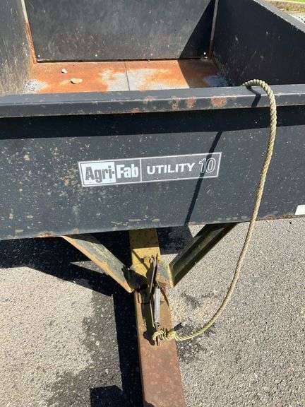 Agri-Fab Utility 10 Trailer - Hash Auctions