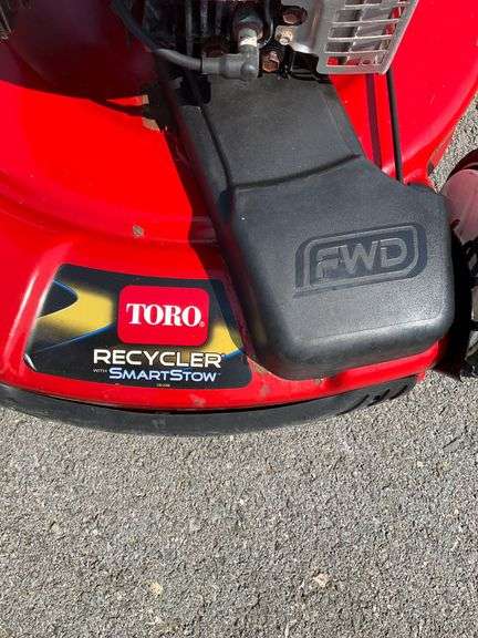 Toro Recycler 190cc Gas-Powered Lawn Mower with SmartStow and FWD ...