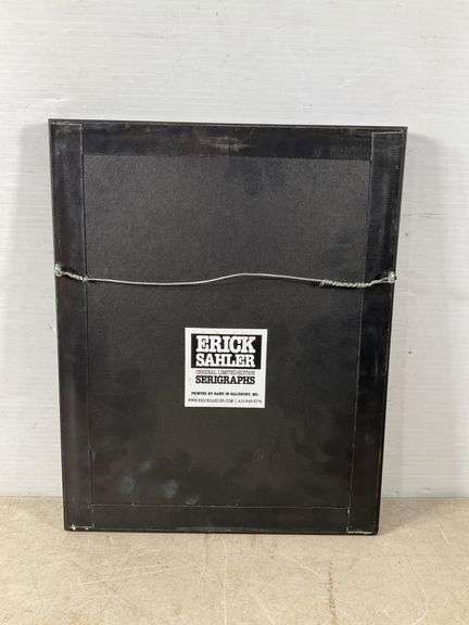 Framed Print ‘Catnap’ by Erick Sahler, Edition 40/45, 2011, Pencil ...