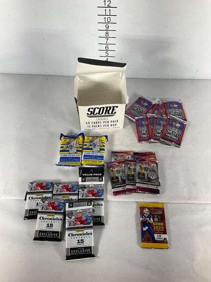 NFL Trading Card Packs Including Panini Score, Chronicles, and More ...