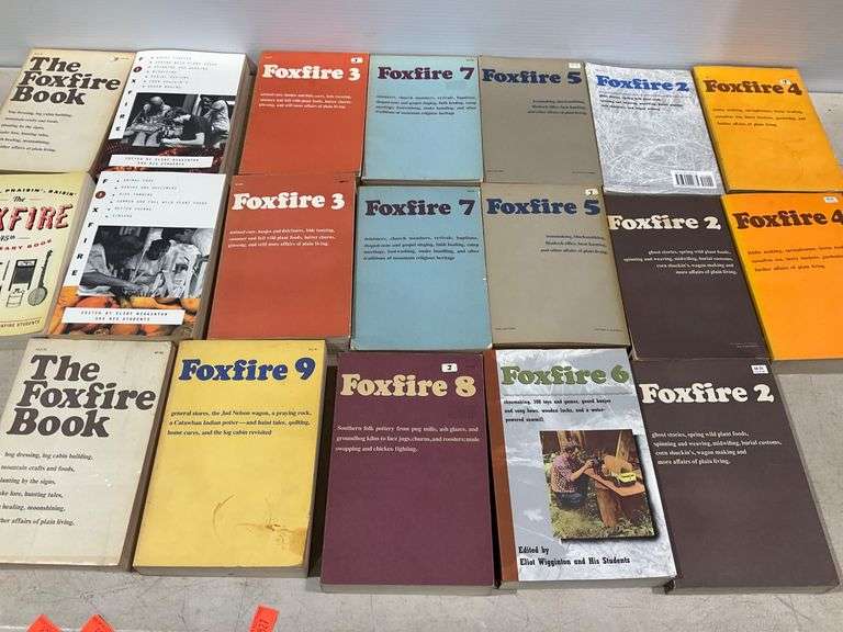 19 ‘Foxfire’ Series Books, Including The Foxfire Book and Volumes 2–9 - Hash Auctions