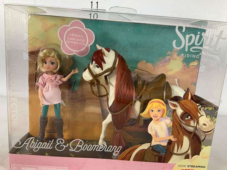 DreamWorks Spirit Riding Free Abigail & Boomerang Figure Set - Hash ...